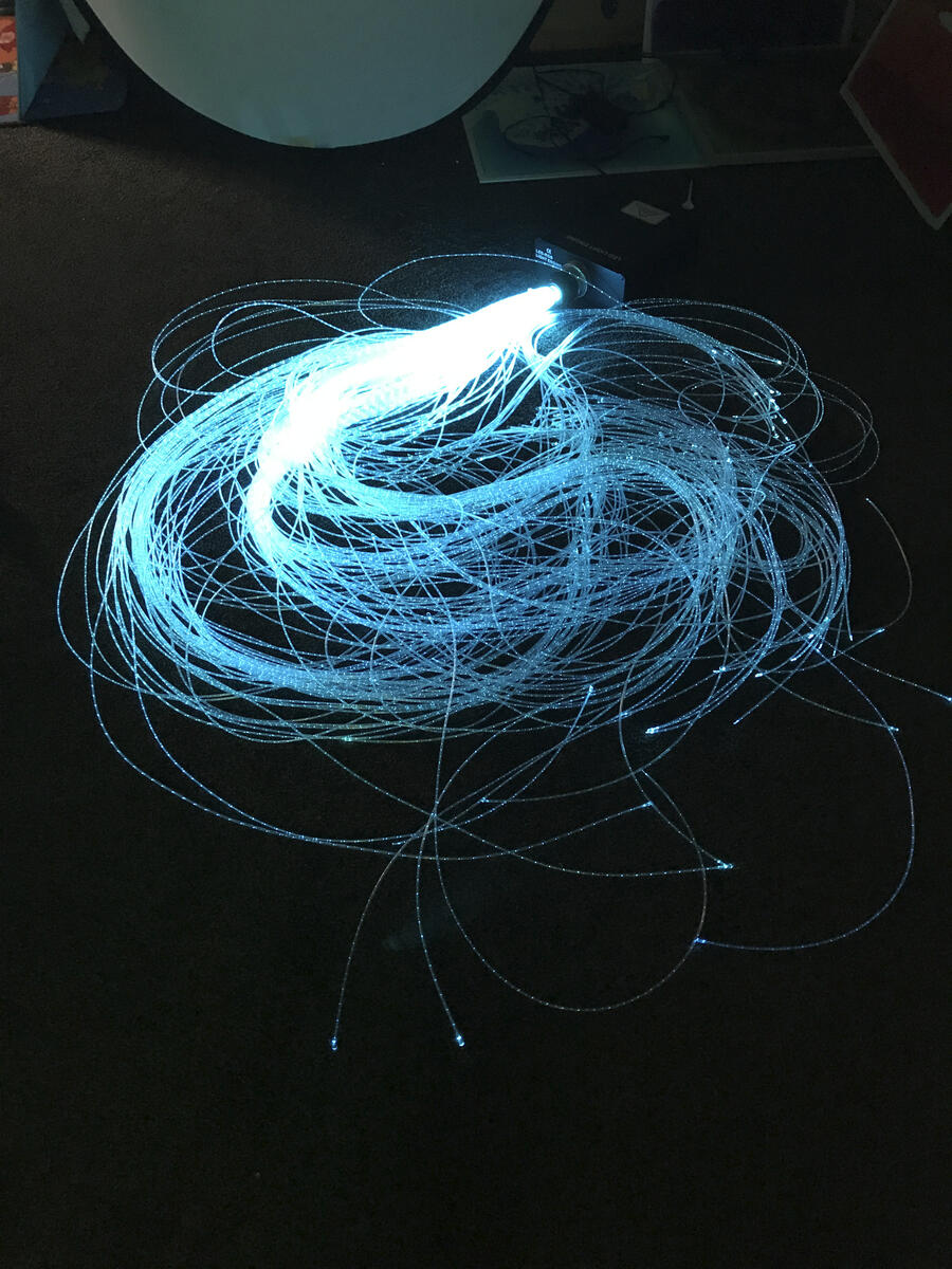 Optiske fibre 2 meter - Lekolar Norge