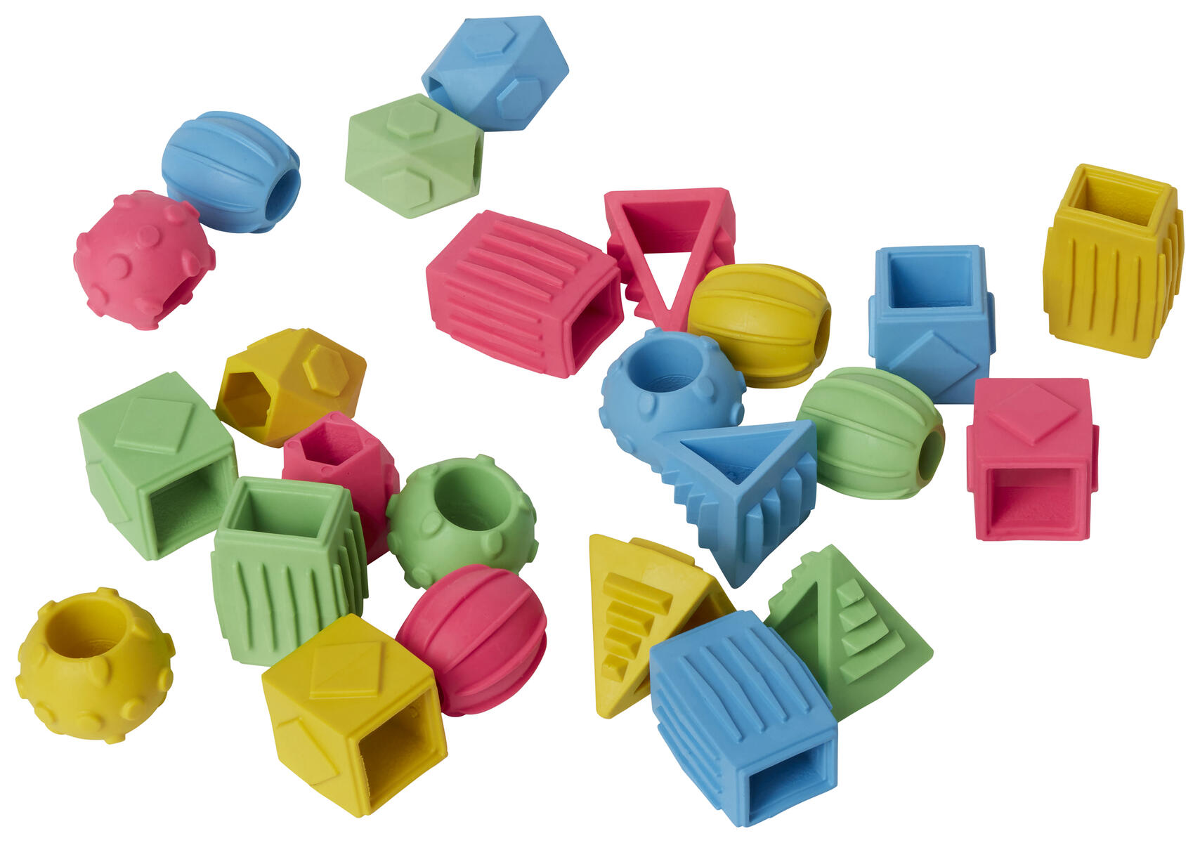 Sensoriska former 24 stk - Lekolar Norge