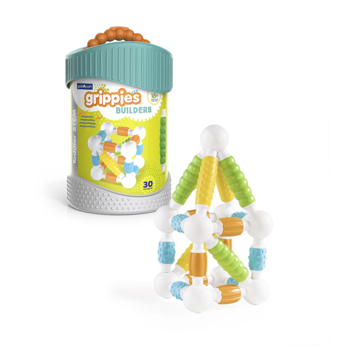 Grippies magnetbyggesett - Lekolar Norge