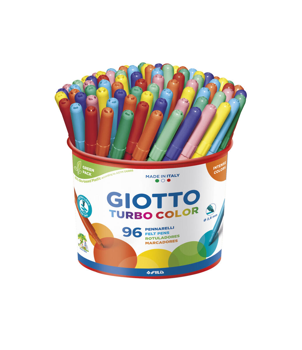 Tusjer Giotto Turbo 96 stk - Lekolar Norge