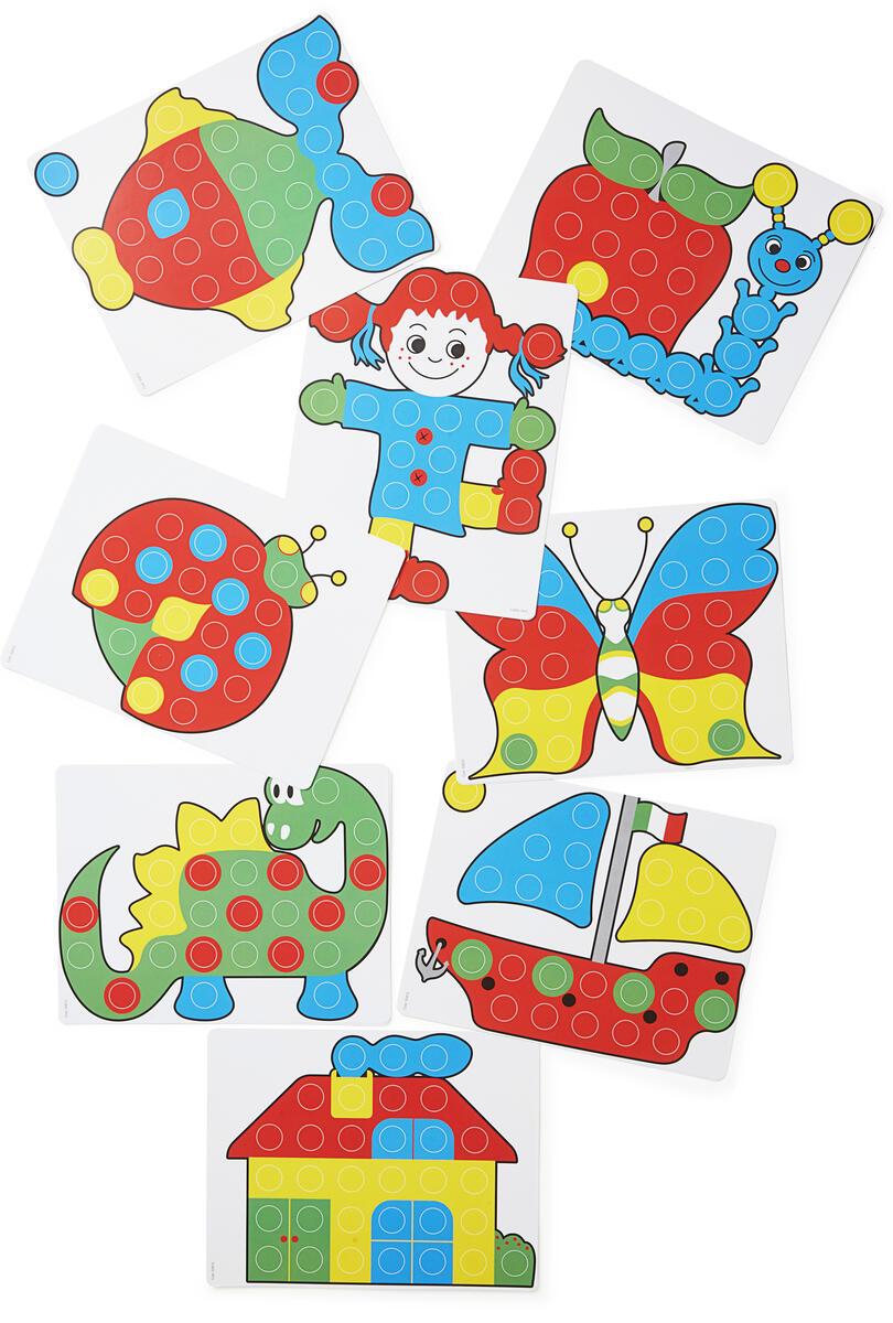 Fantacolor Jr. mønsterkort - Lekolar Norge