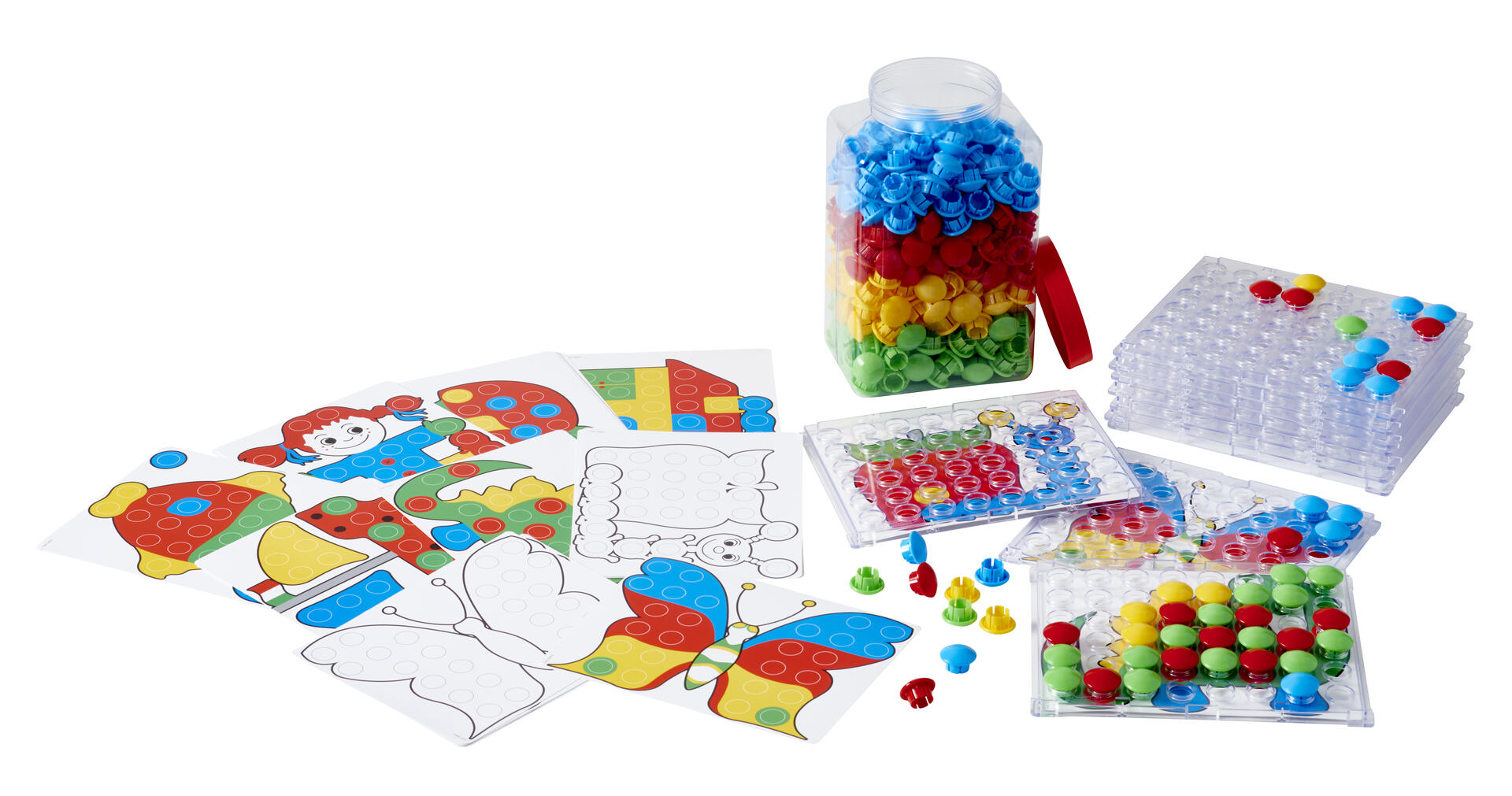 Fantacolor Jr. mønsterkort - Lekolar Norge